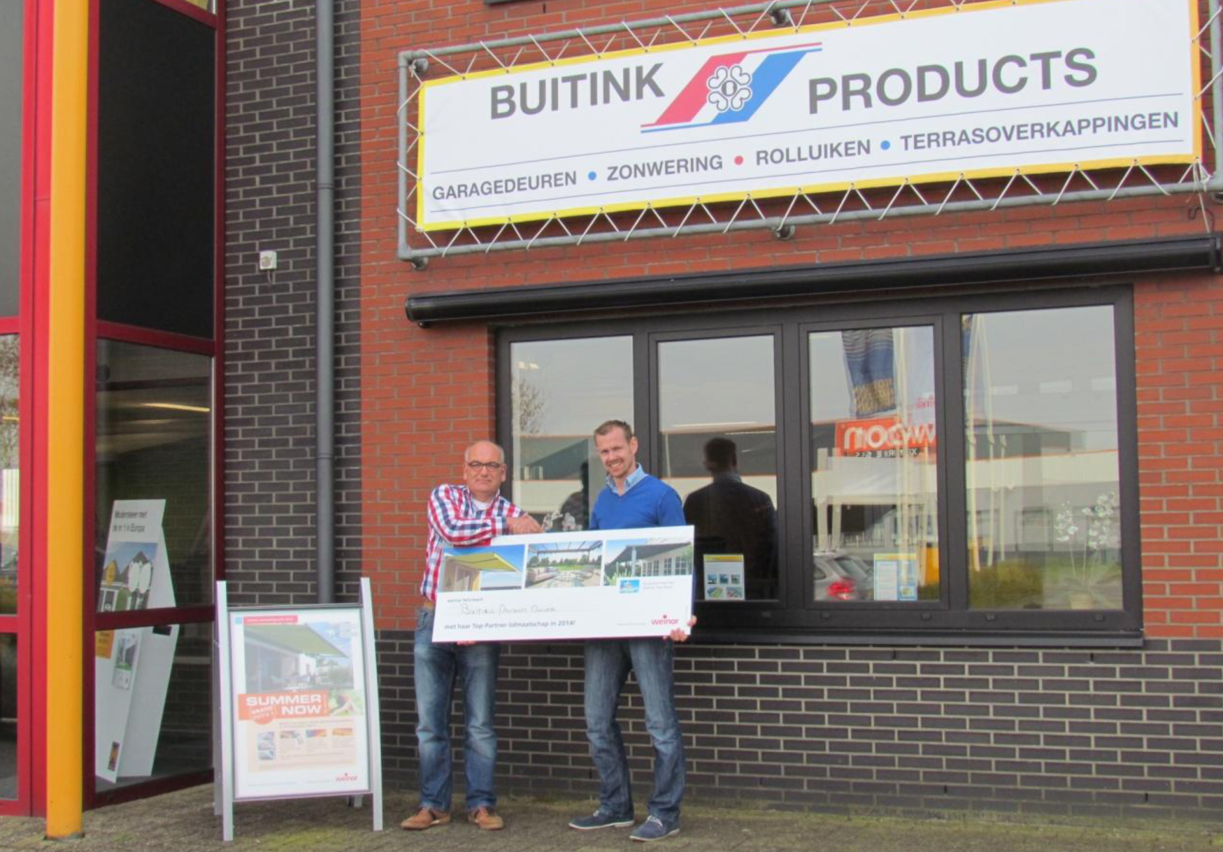 Buitink Products verkozen tot Weinor Top-Partner » Regiobode