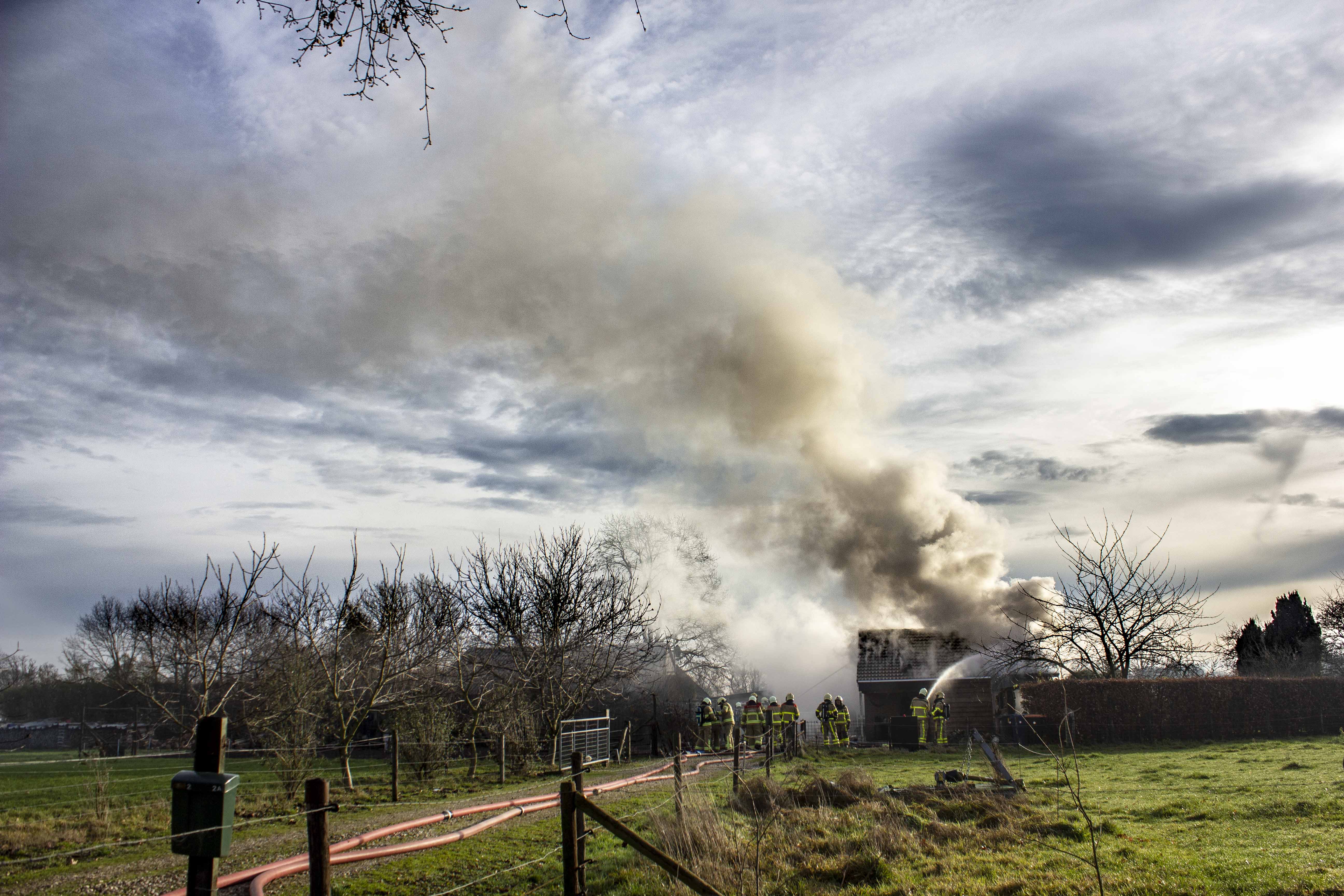 Woning volledig uitgebrand in Eerbeek » Regiobode