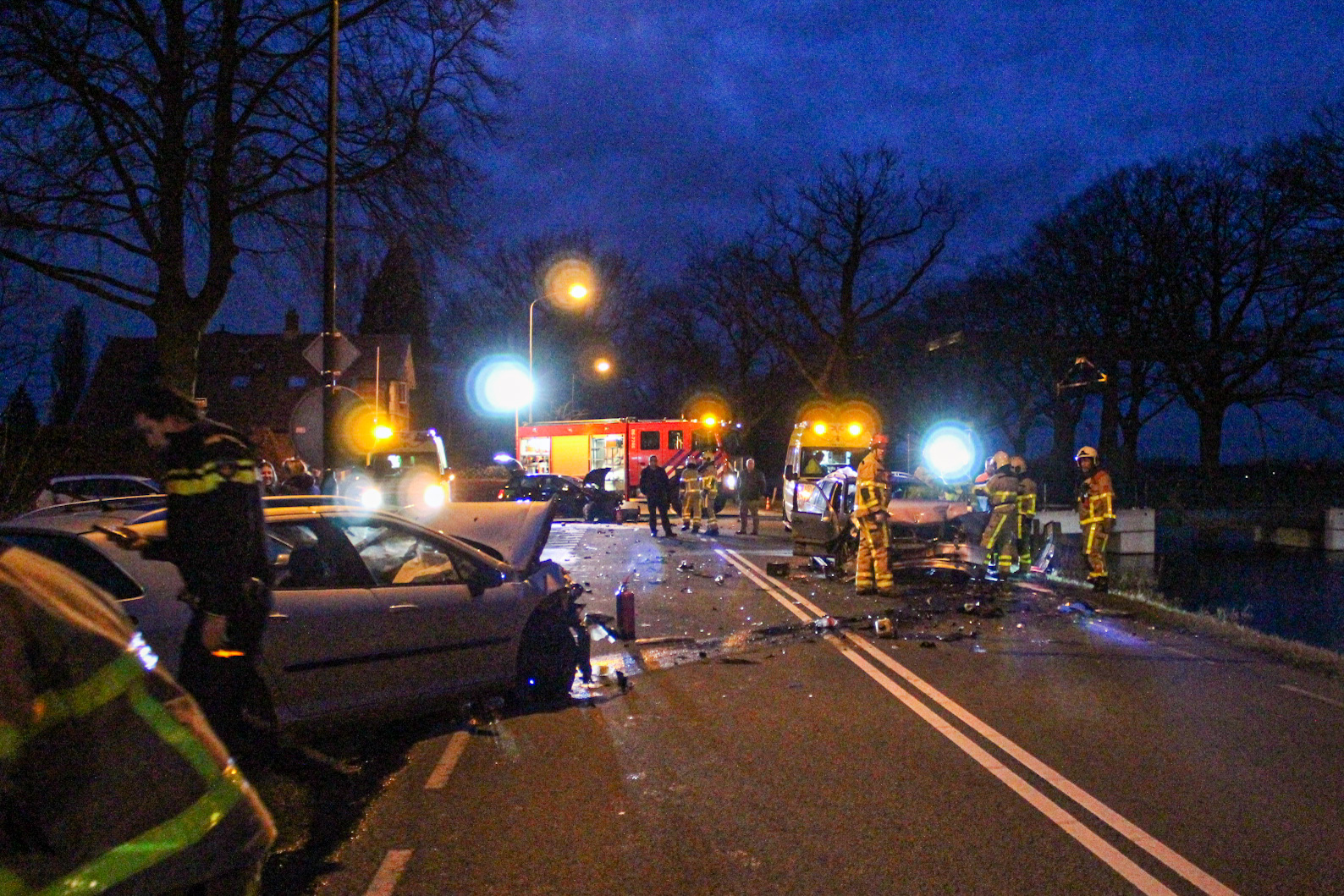 Enorme ravage bij ongeval Kanaal Zuid » Regiobode