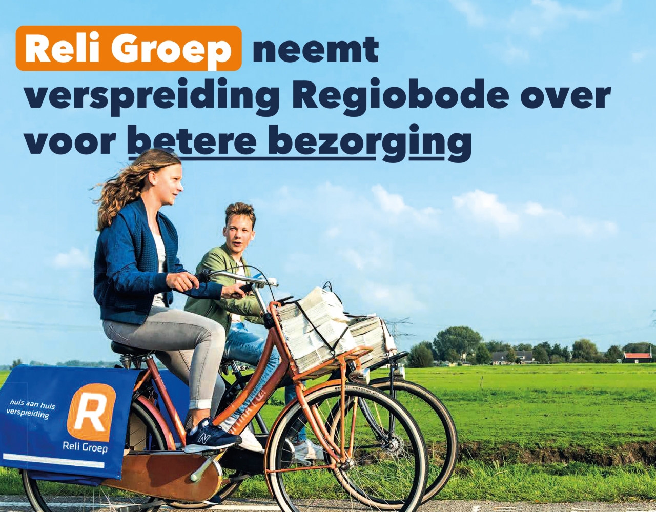 Reli Groep neemt verspreiding Regiobode over voor betere bezorging ...
