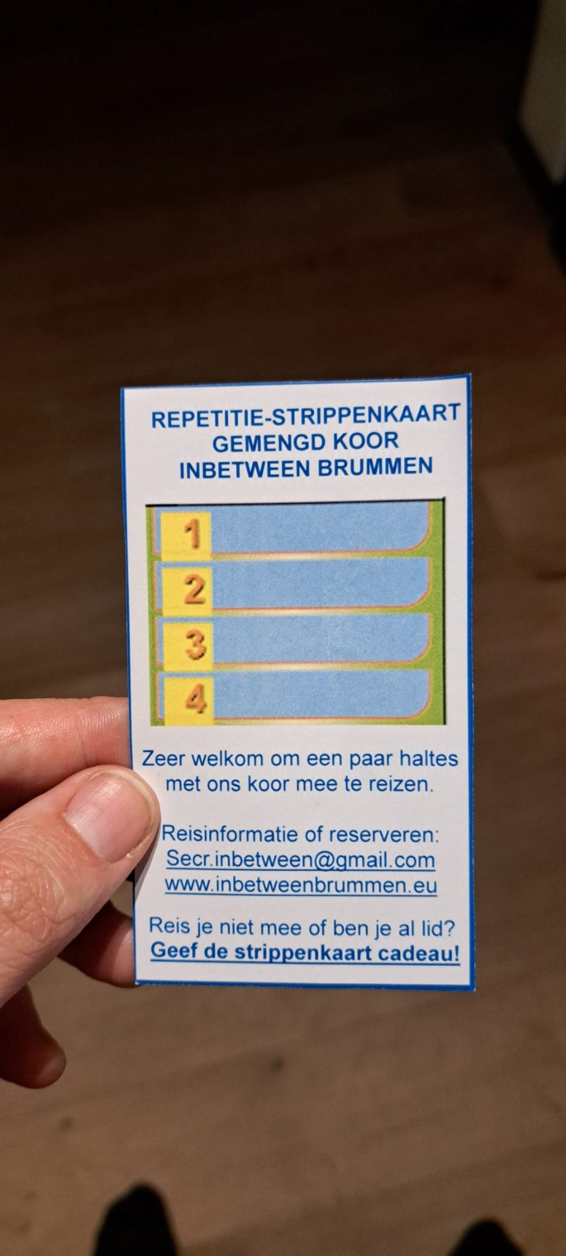Vier keer zingen met een strippenkaart » Regiobode