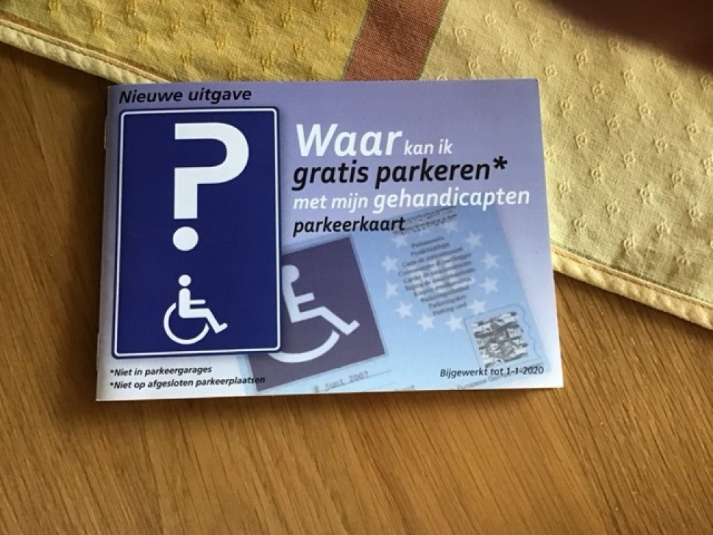 Parkeergids voor gebruikers parkeerkaart gehandicapten » Regiobode