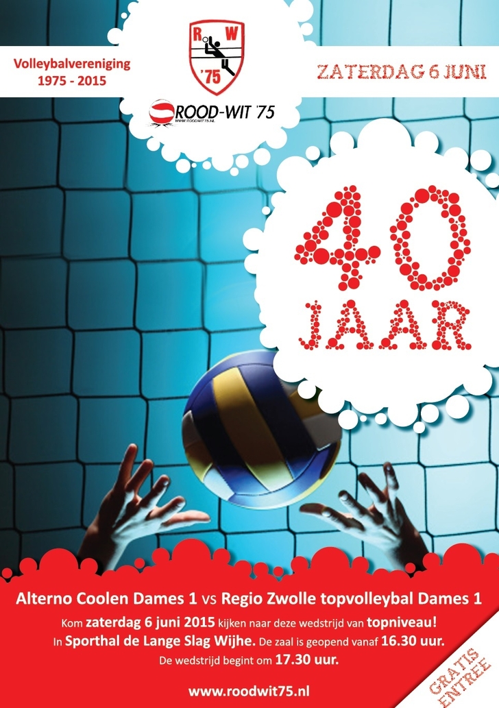 roodwit 75 viert 40 jarig jubileum » Salland Centraal