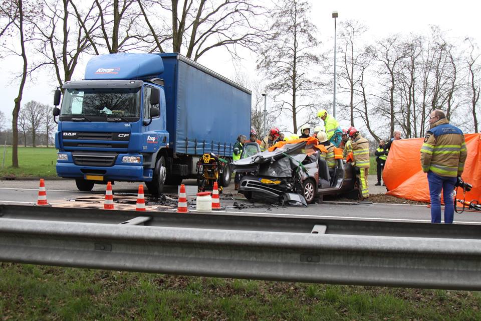 n35 dicht na ernstig ongeluk bij zwolle » Salland Centraal