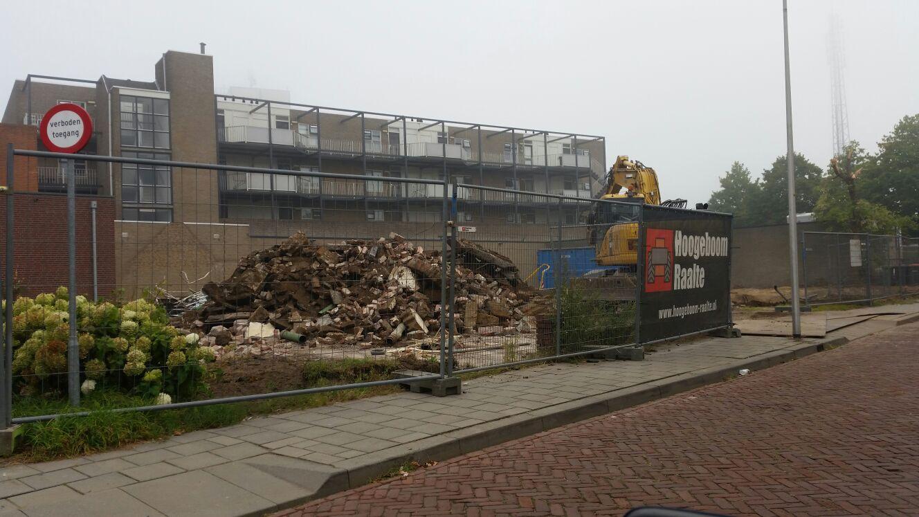 sloop aan schapenstraat voor uitbreiding aldi raalte in volle gang » Salland Centraal
