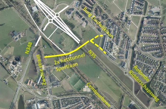 raalte vraagt reacties op plan fietstunnels bij kruispunt bos » Salland ...