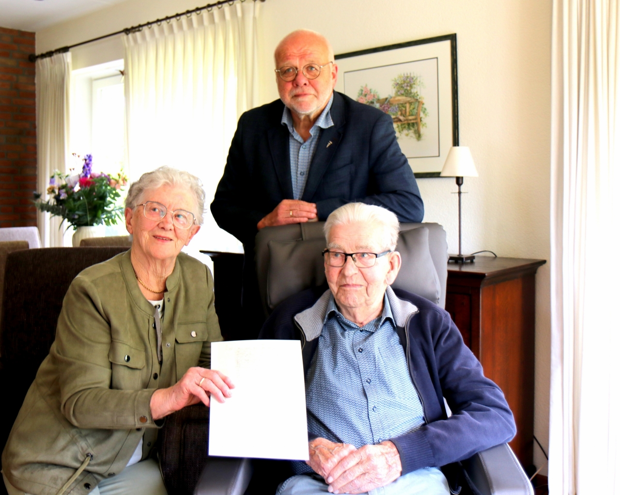 Jan en Riekie Roelofs-Dijk 65 jaar getrouwd » Salland Centraal