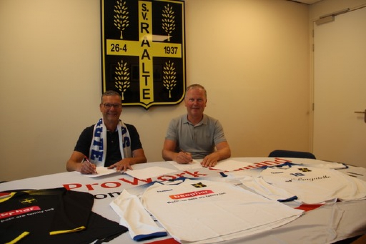 ProWork Salland levert wedstrijdtenues SV Raalte » Salland Centraal