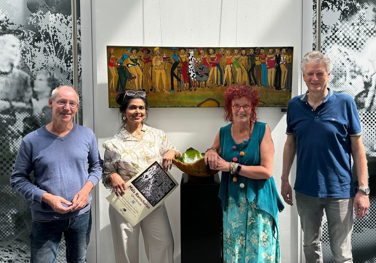 Expositie van Mala Ramcharan in gemeentehuis Olst-Wijhe » Salland Centraal