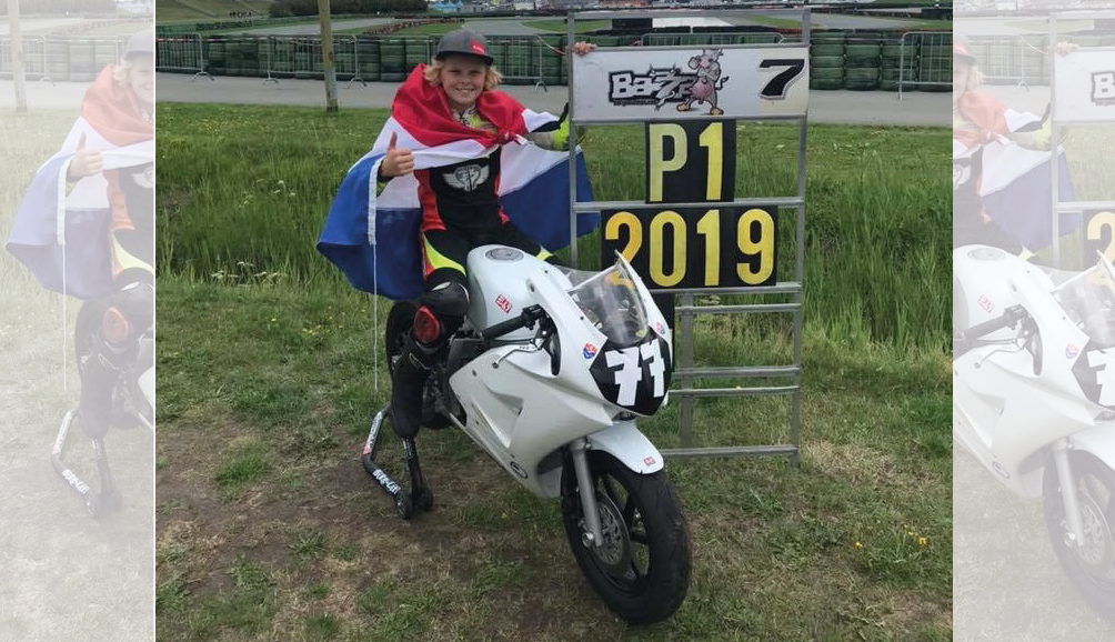 Loris Veneman uit Dalfsen Europees kampioen motorrace » Vechtdal Centraal