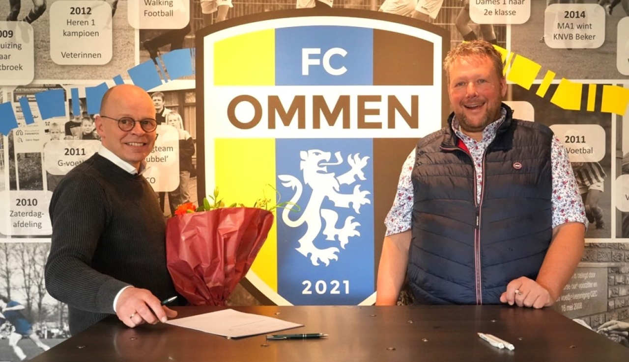 Gouden en zilveren sponsoren FC Ommen verlengen voor drie jaar ...