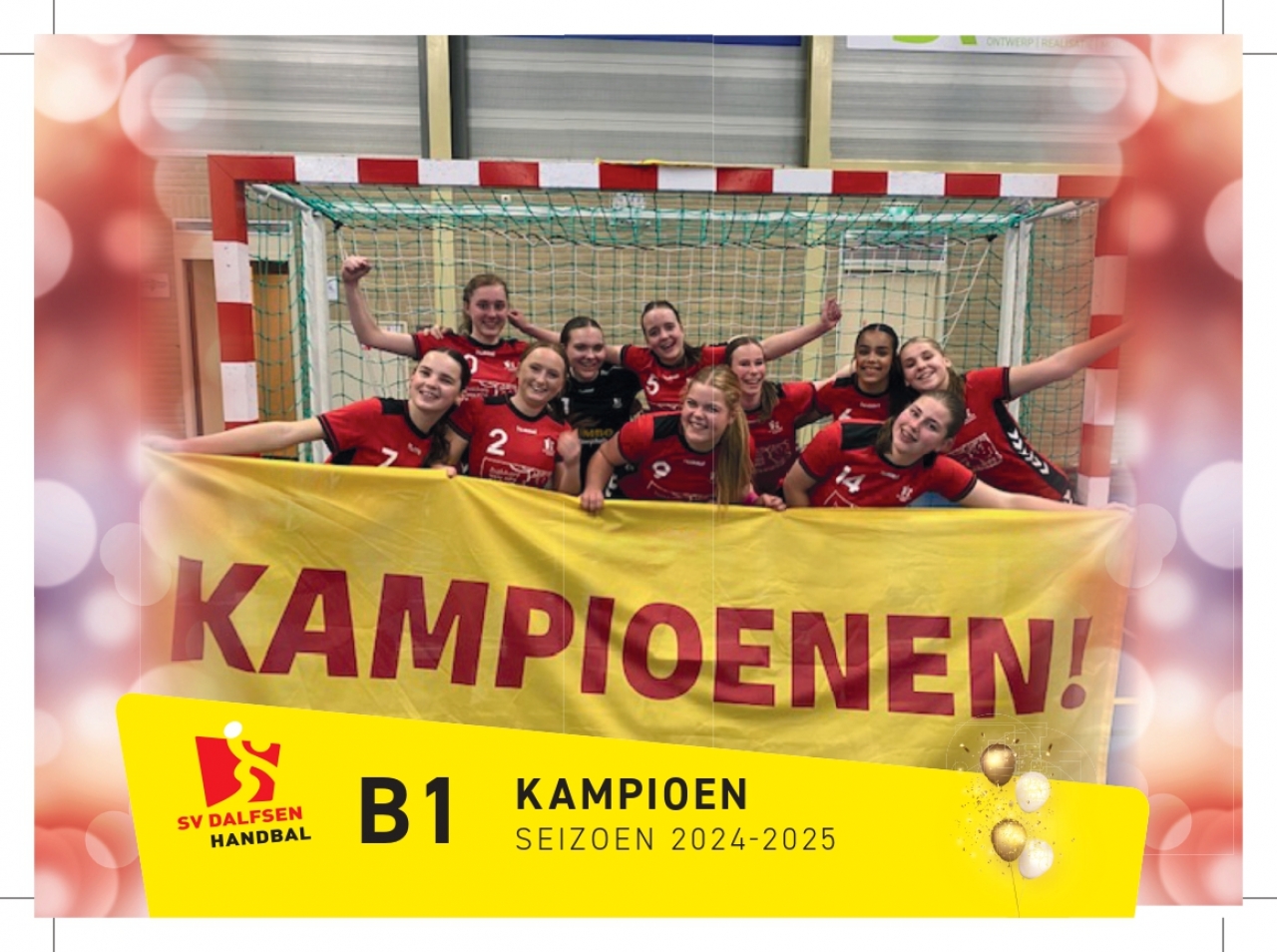 B1 van SV Dalfsen handbal kampioen! » Vechtdal Centraal