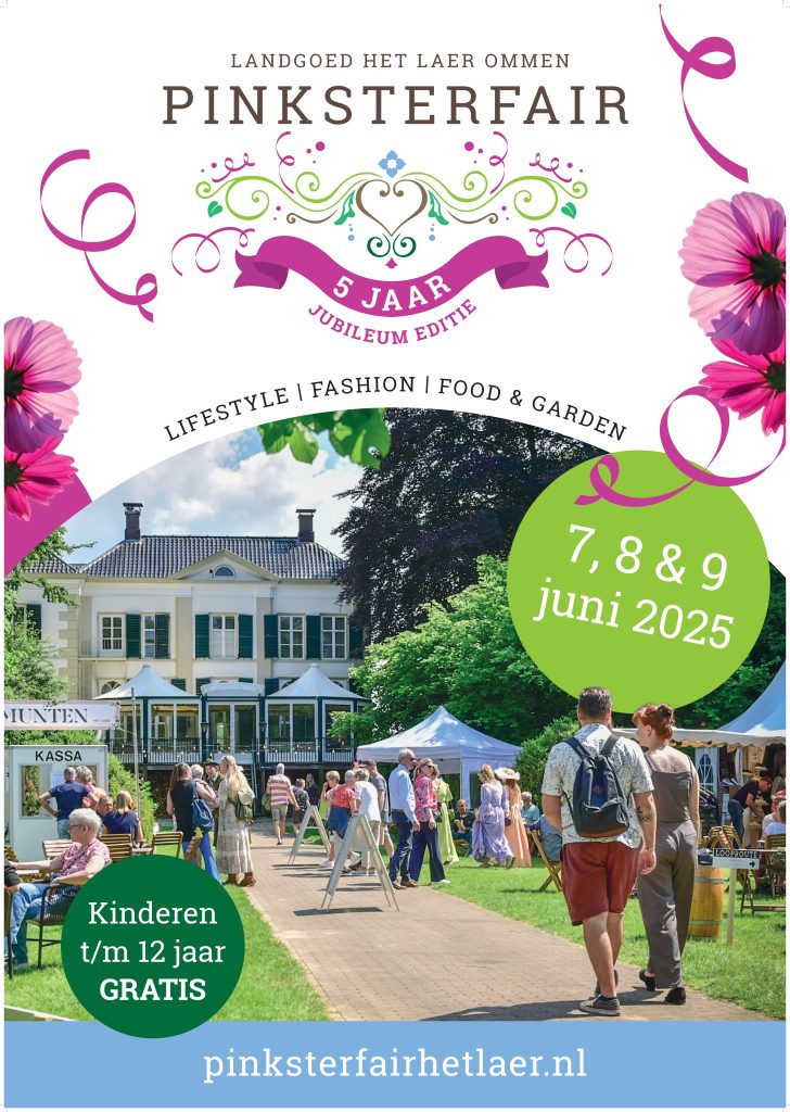 Vijfjarig jubileum Pinksterfair Het Laer – 7, 8 en 9 juni op Landgoed ...