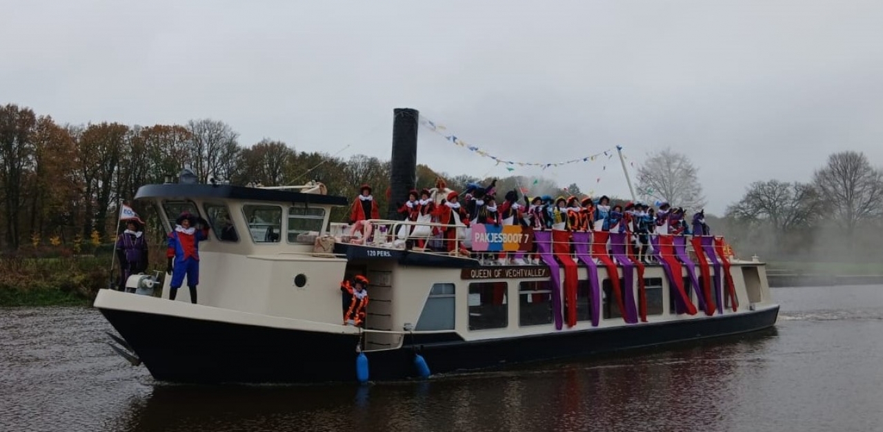 Goedheiligman en zijn gevolg arriveren veilig in Ommen » Vechtdal Centraal